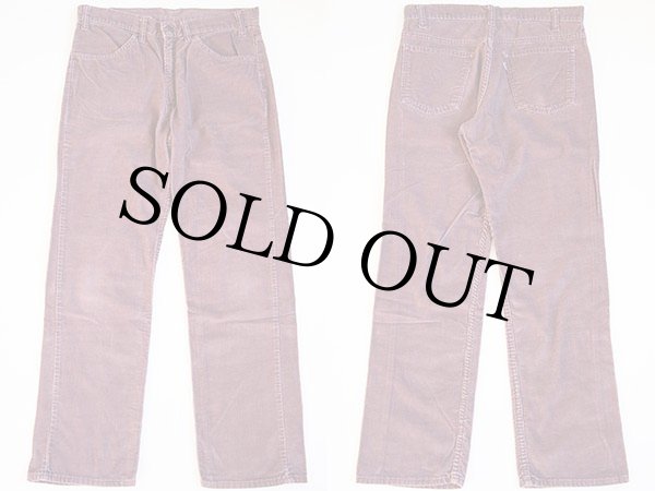 80s Levi'sリーバイス 519 コーデュロイパンツ 小豆 w32 L30 80s Levi'sリーバイス 519 コーデュロイパンツ 小豆 w32 L30