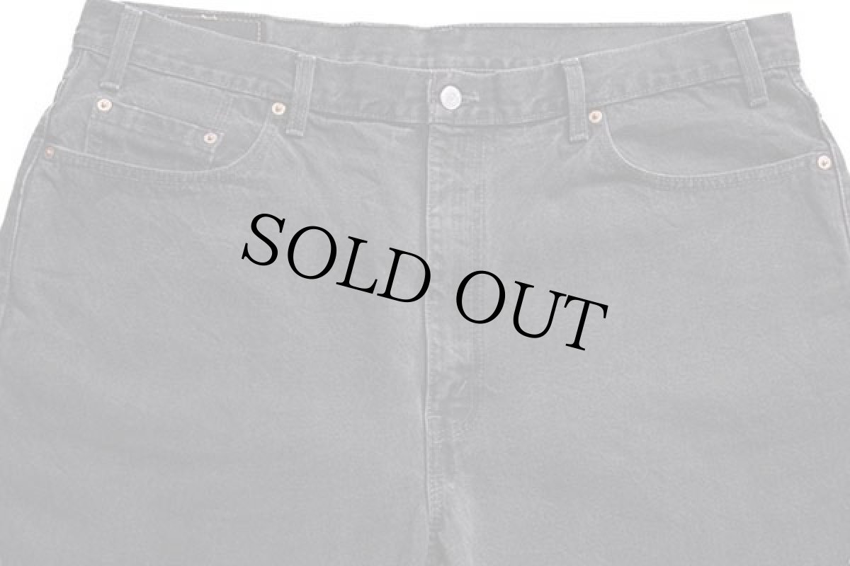 90s カナダ製 Levi'sリーバイス 550 ブラック デニムパンツ w42 L32★160 - Sixpacjoe Web Shop