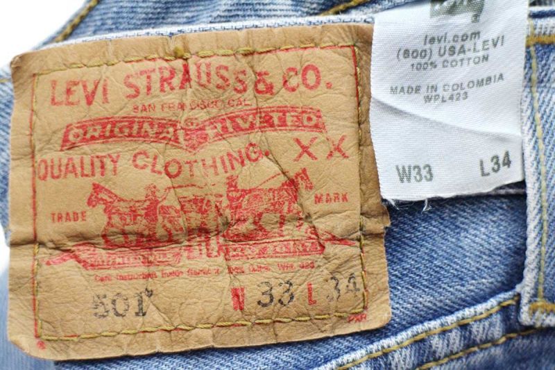 00s Levi'sリーバイス 501 デニムパンツ w33★SDP2690 - Sixpacjoe Web Shop